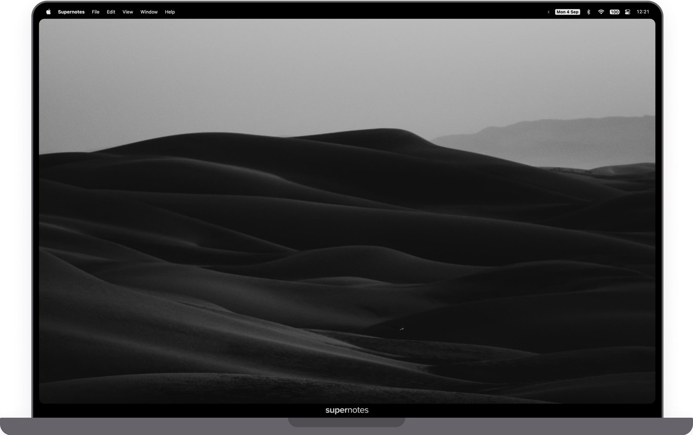 Need help? Chat with us quickly within the app | Supernotes