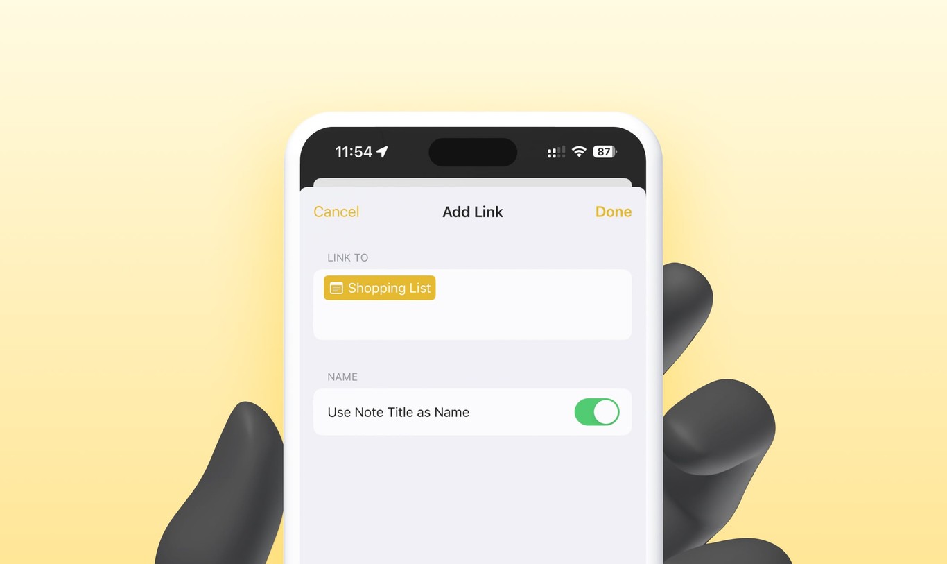 How To Link To Other Notes In Apple Notes Supernotes